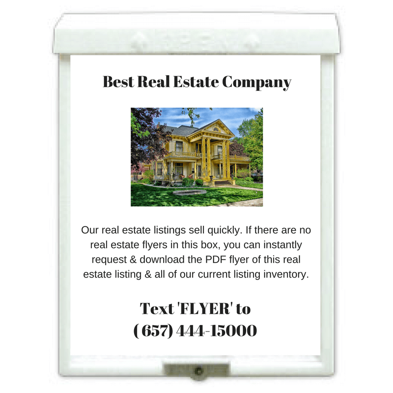 Real Estate Flyer Box - CallAction Blog